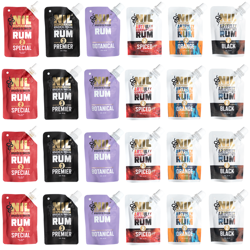 Nil Desperandum Rum Party Pouch 24 Pack – NIL Desperandum