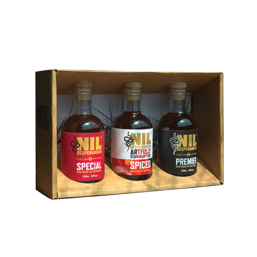 Nil Desperandum - Classic Australian Rum Triple Gift Pack – NIL Desperandum